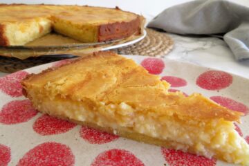 Basque cake - Butter and lemon pie RootsandCook