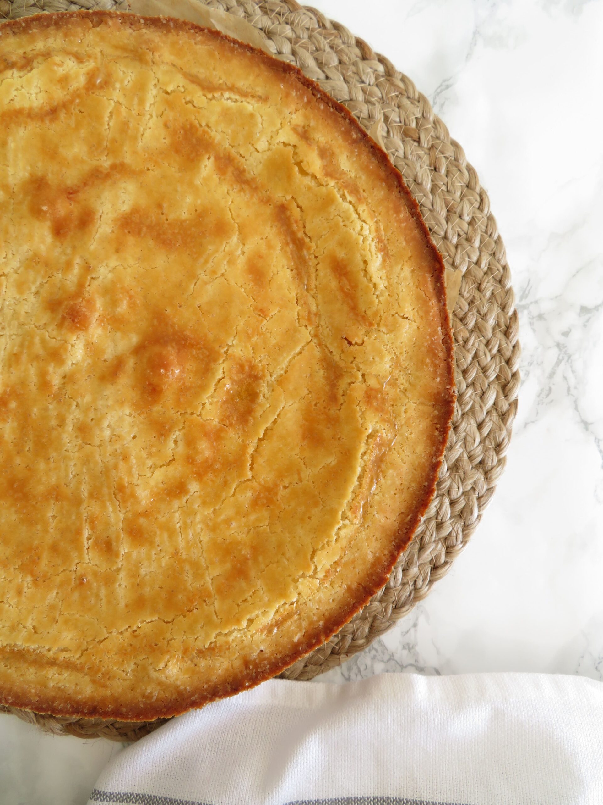 Basque cake - Butter and lemon pie RootsandCook