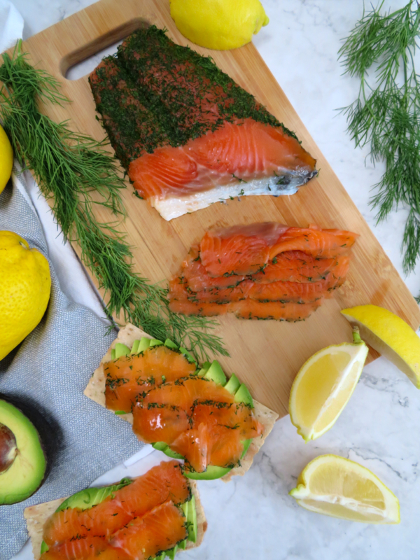 Cured Salmon - Gravlax - Homemade RootsandCook