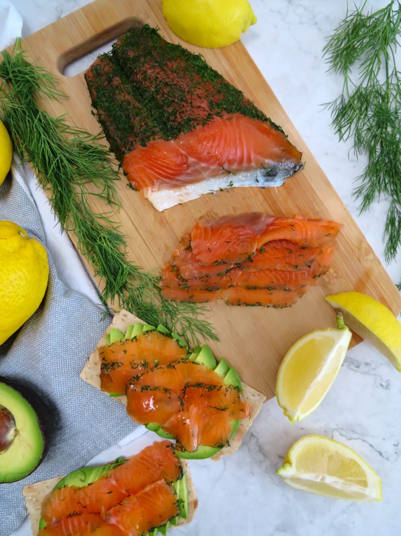 Cured Salmon - Gravlax - Homemade RootsandCook