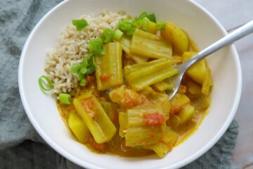 Easy swiss chard curry - RootsandCook