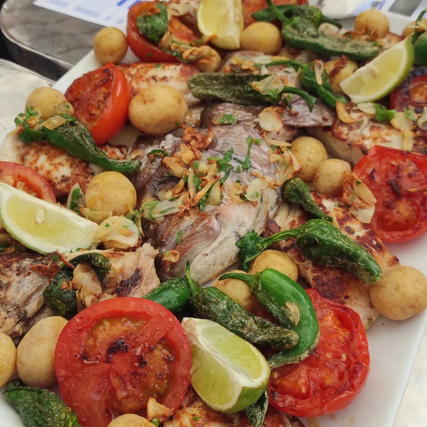 Mediterranean style grilled cuttlefish - RootsandCook