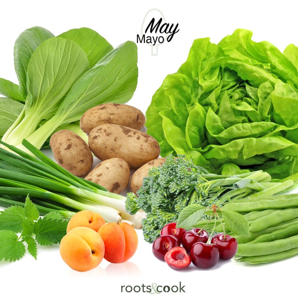 May Produce Guide - What is in season? - RootsandCook