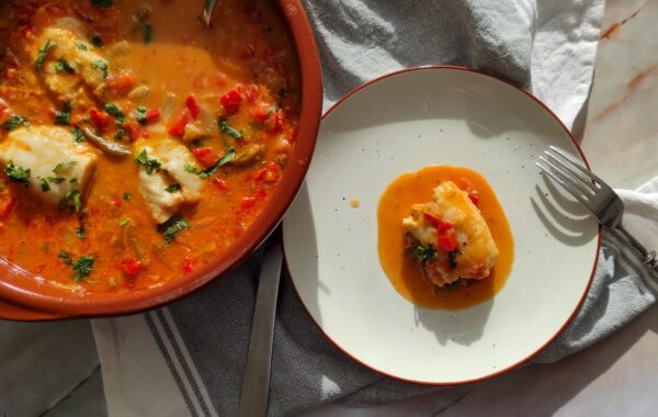 Spanish style stuffed squid - slow cooker - RootsandCook
