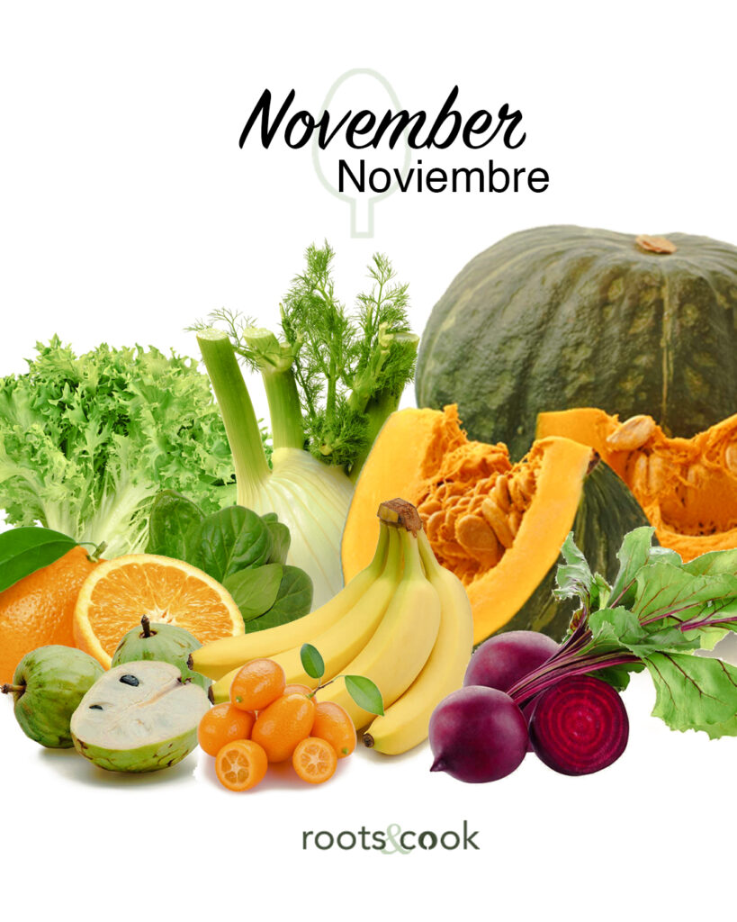 November Produce Guide: What is in season? - RootsandCook