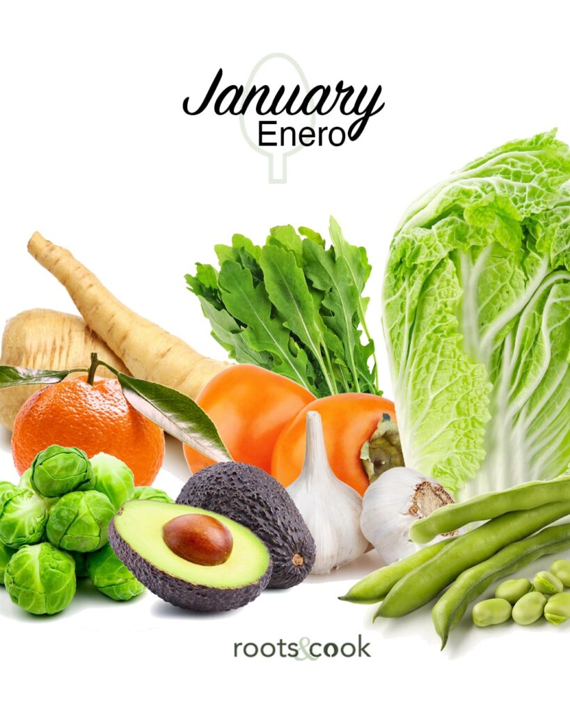 January Produce Guide - What Is In Season? - RootsandCook