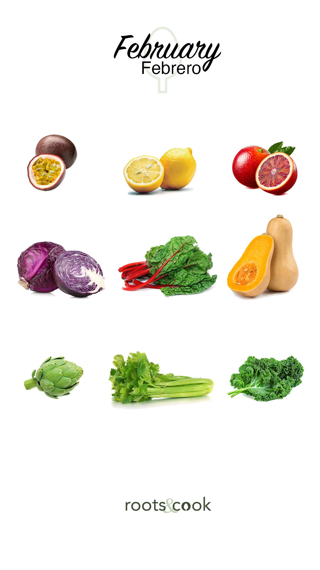 February Produce Guide - What Is In Season? - RootsandCook