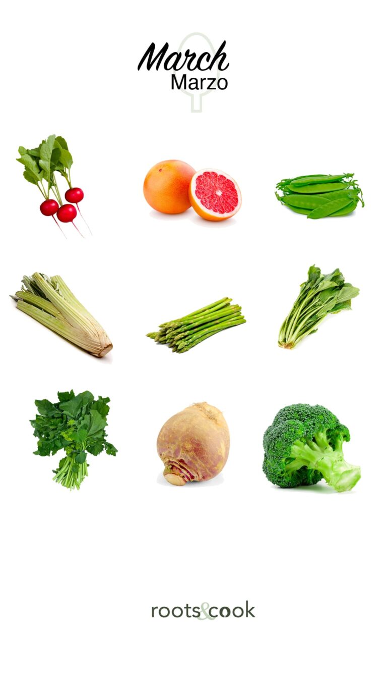 March Produce Guide - What Is In Season? - RootsandCook