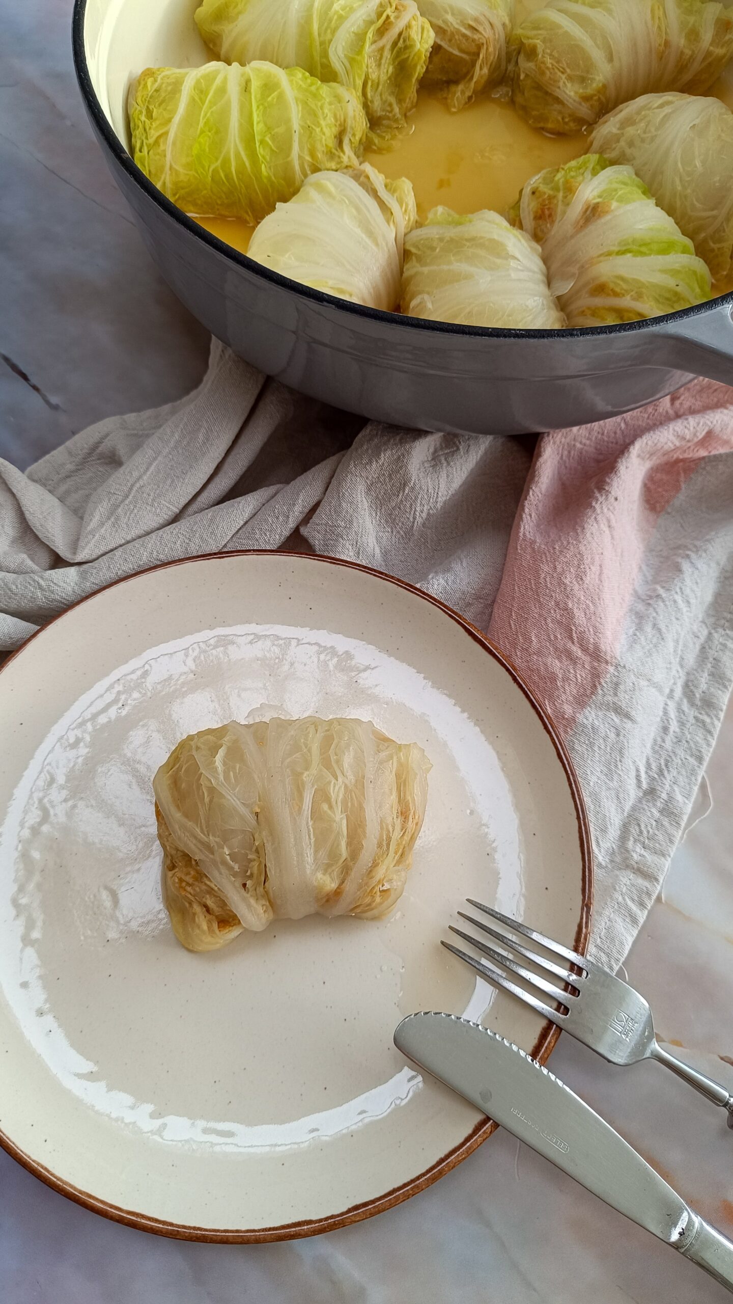 Cabbage rolls - Korean style - RootsandCook
